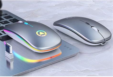 Shuji Kablosuz Optik Fare 2 4ghz Nce Kablosuz Rgb Arkadan Aydnlatmal