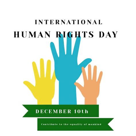 Edit United For Global Human Rights Day Template For Your Design Online