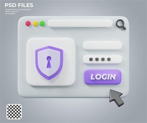 Secure Login And Password Concept Website Security Secure Login And Password Concept Website Security