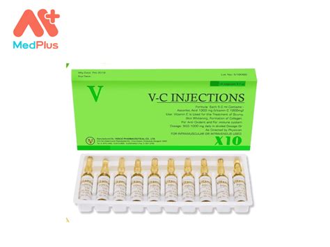 Thuốc Vitamin C Injection Công Dụng Và Liều Dùng Thuốc Medplus Vn