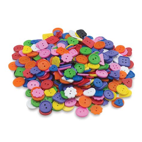 Roylco Bright Buttons Assorted Colors And Sizes 1 Lb Michaels