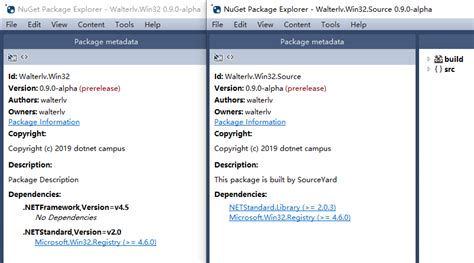 The Nuget Dependencies Is Unexpected Merged So The Target Project