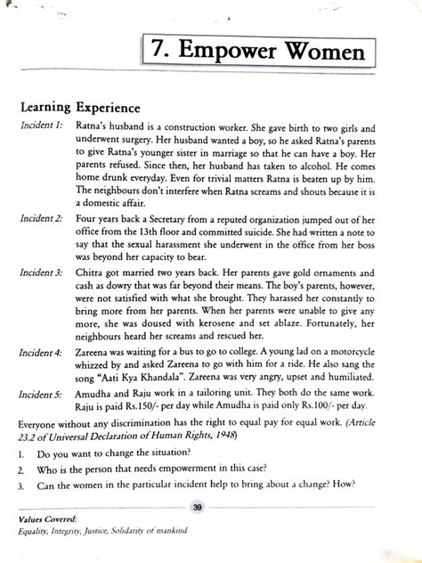 Moral Science Pdf