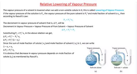 [solved] Relative Lowering Of Vapour Pressure Is A Colligative Proper