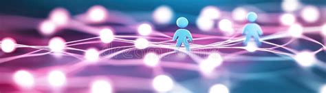 People Network Visualizing Collaboration Communication And Interconnectedness In Digital Age