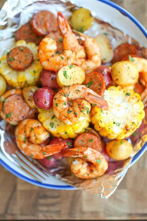 Shrimp Boil Foil Packets Easy Make Ahead Foil Packets Packed With