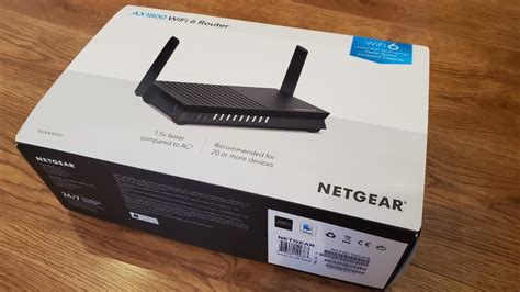 NETGEAR Nighthawk RAX20 雙頻 WiFi 6 智能無線路由器 AX1800 電腦科技 電腦周邊及配件