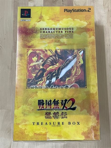 日版 PS2 KOEI 戰國無雙 2 猛將傳寶藏版本 SENGOKU MUSO 2 LIMITED TREASURE BOX WITH