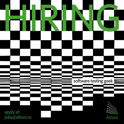 Altom On Linkedin We Are Looking For A Software Testing Geek Are You
