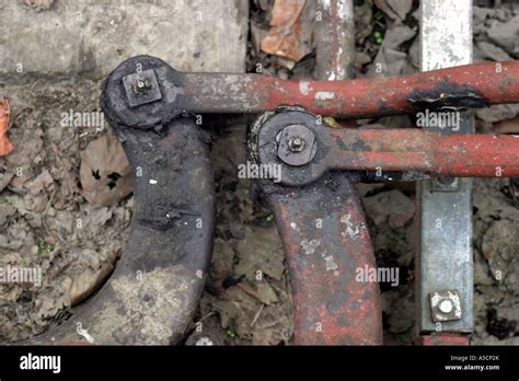 Th August Signal Linkage Connecting The Controls In The Signal Box With The Semaphore