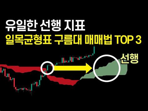 일목균형표 구름대 선행 지표 매매법 TOP 3 승률 99 실제 100억 트레이더들이 사용하는 매매기법 보는법 설정 강의