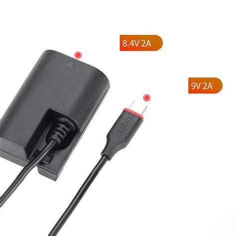 Type C Lp E6 E6n E6 E6 Dummy Batteryanddc Bank Usb Cable For 6d 7d4829