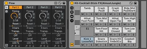 Configuring A MIDI Track Drum Rack Orthogonal