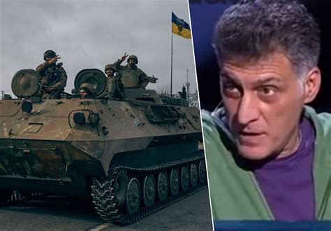 Presentator Russische Staatstelevisie “terugtrekking Uit Cherson Kan