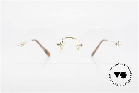 Glasses Savile Row Rimless 4720 Rimless 14k Gold Filled Frame