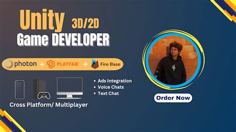 Develop Multiplayer Games With Photon Or Playfab Integration By Anees