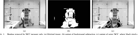 figure 1 from lightweight and robust shadow removal for foreground