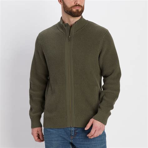 Brigadier Full Zip Mock Sweater Duluth Trading Company