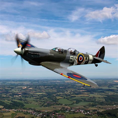 Legendary Adventure Flight In A Wwii Spitfire £500 Rev Comps