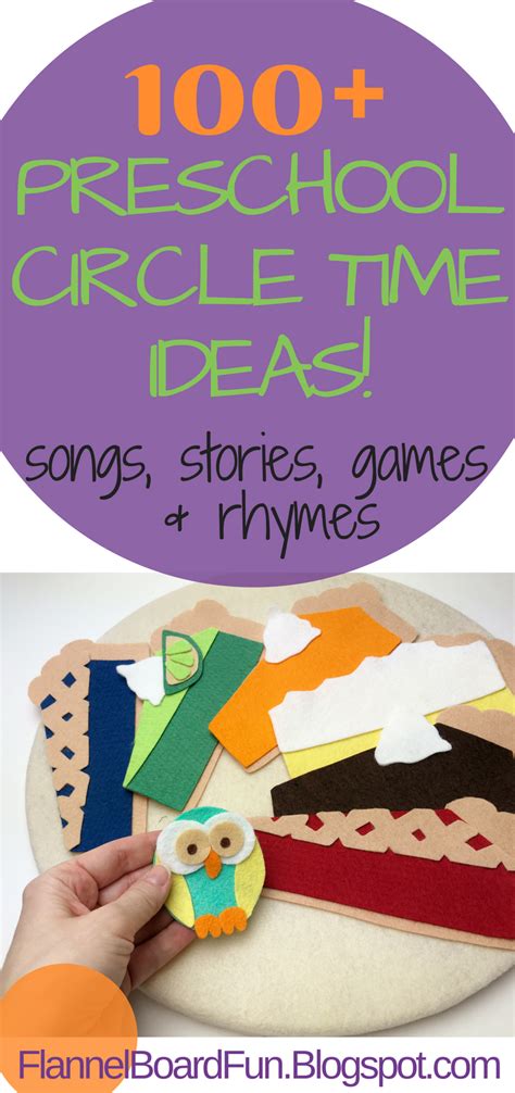 Activities For Circle Time