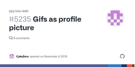 S As Profile Picture · Issue 5235 · Ppyosu Web · Github