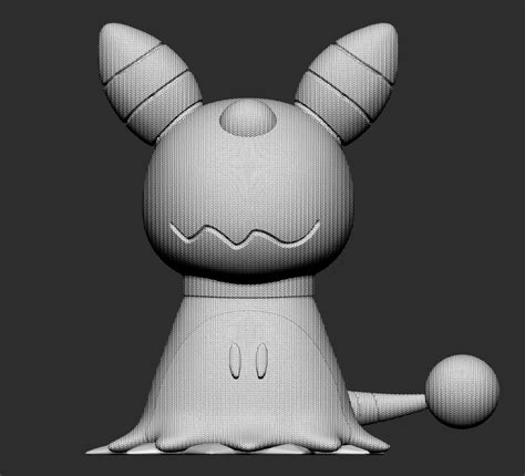 Stl File Pokemon Mimikyu Ampharos 🐉 ・3d Printing Design To Download・cults