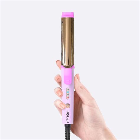 Angilala Mini Curling Iron For Short Hair Temp Control Mini Hair