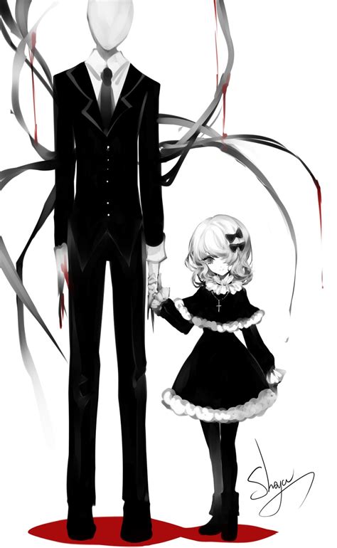 Slender Man Original Drawn By Sheya Danbooru