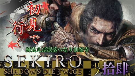 【sekiro】14 初見隻狼始めるよ！トロコンも目指すよ！宮の破戒僧、淤加美の長静、七面武者葦名の底、孤影衆槍足の正長【ゆっくり配信
