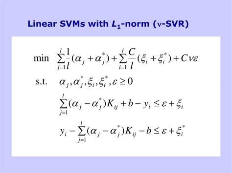 Ppt Introduction Support Vector Regression Qsar Problems And Data Svms For Qsar Powerpoint