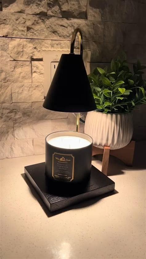 Sokcvsea Fragrance Candle Warmer Lamp Home Decor Candle Lamp Warmer