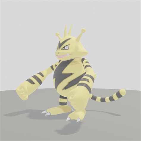 Stl File Pokémon Élektek 🎨・3d Printing Model To Download・cults