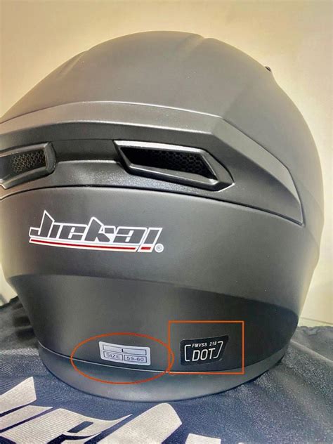 Full face Helmet Jiekai, Motorcycles, Motorcycle Apparel on Carousell
