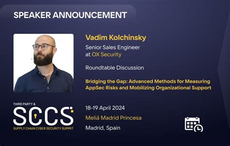 Third Party And Supply Chain Cyber Security Summit On Linkedin Appsec Softwaresecurity