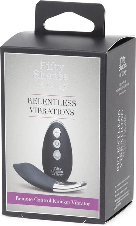 Fifty Shades Of Grey Relentless Vibrations Remote Control Panty