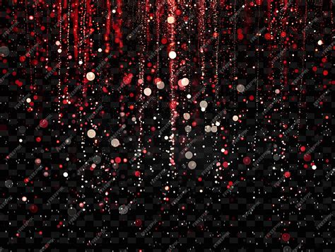 A Black And Red Glittered Background With A Red And Silver Glitter