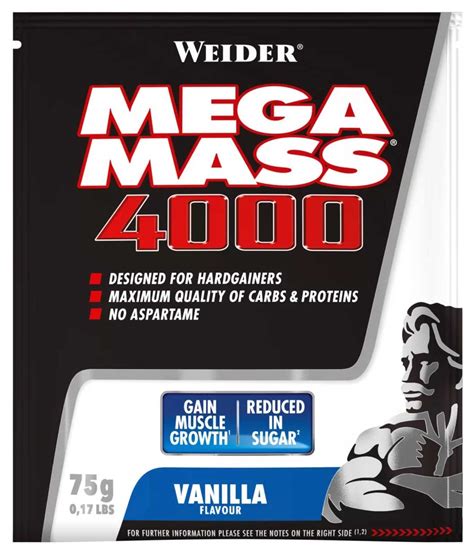 Mega Mass 4000 Weider Na Zumub