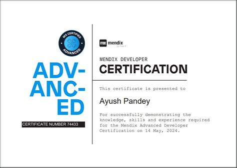 Ayush Pandey On Linkedin Mendix Lowcode Certification