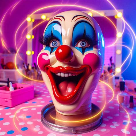 Forever Smiling Clown Mask By Clowncircusbufon On Deviantart