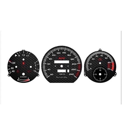 [ Preorder ] Panel Faceplate Overlay Speedometer Meter Instrument