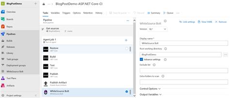 azure devops oss scanning using whitesource azure greg