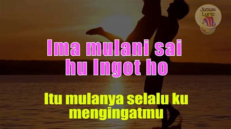 Ditakko Ho Ma Rohakki Marsada Lirik Indonesia YouTube