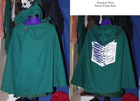 Attack On Titan Survey Corps Cloak By Sylabus On Deviantart