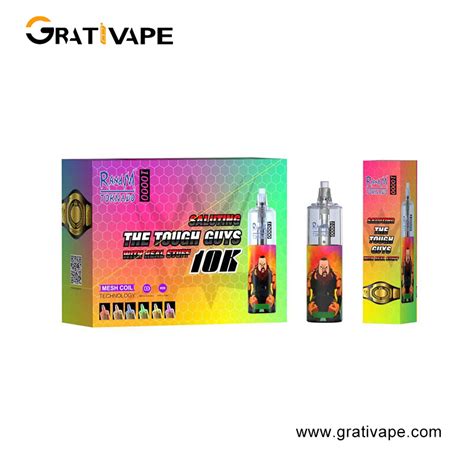 Randm Tornado 10000 Puffs Disposable Vape Pen Flashing Rgb Led 850mah