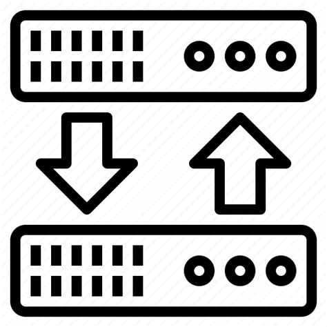 Backup Data Database Server Storage Icon
