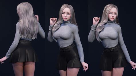 Artstation Xandra Character Creator Deluxe Edition Game Assets