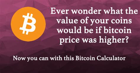 Bitcoin Price Calculator
