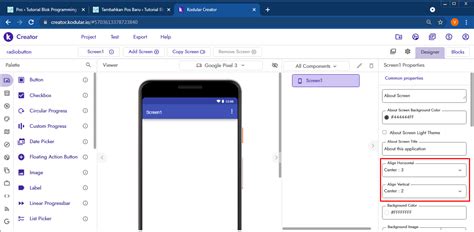 Cara Membuat Radio Button Di Kodular Tutorial Blok Programming Versi