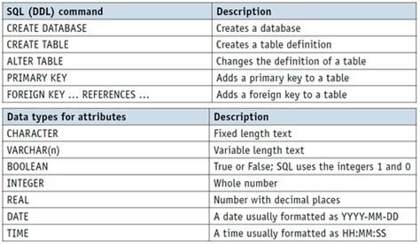 Topic 8 3 DDL And DML Key Vocabulary Flashcards Quizlet