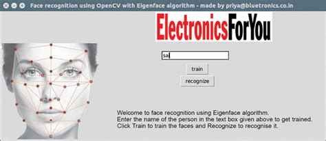 Opencv Face Recognition System Using Eigenface Algorithm